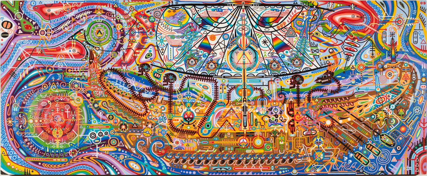 Shawn Thornton’s Intricate Cosmos