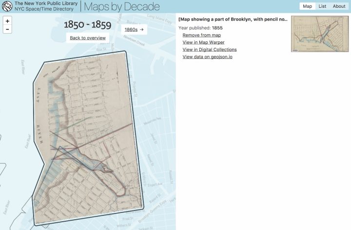 The New York Public Library Has a “Digital Time-Travel Service” for Its ...
