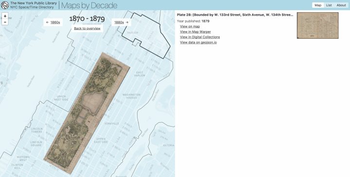 The New York Public Library Has a “Digital Time-Travel Service” for Its ...
