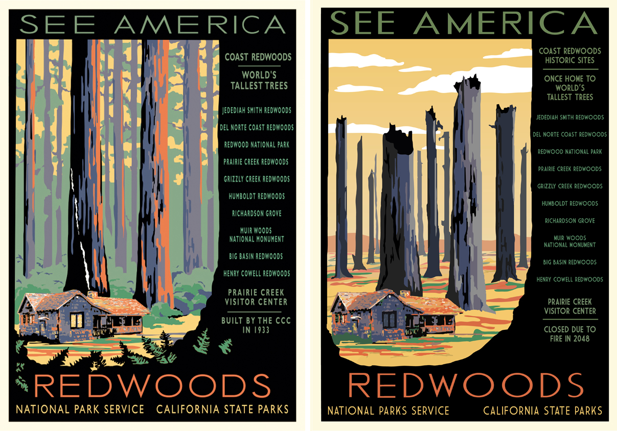 WPA-Style Posters Imagine a Bleak Future for US National Parks