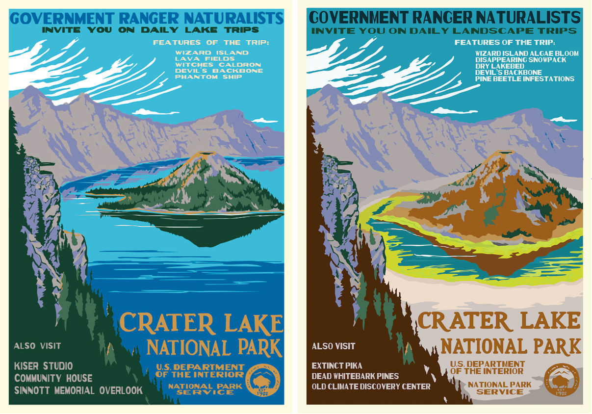 WPA-Style Posters Imagine a Bleak Future for US National Parks