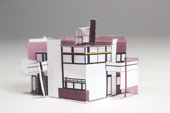 A World Tour Through a Collection of Paper Architectural Models