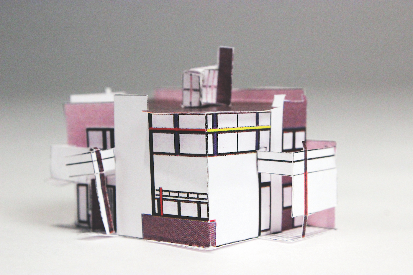 A World Tour Through a Collection of Paper Architectural Models