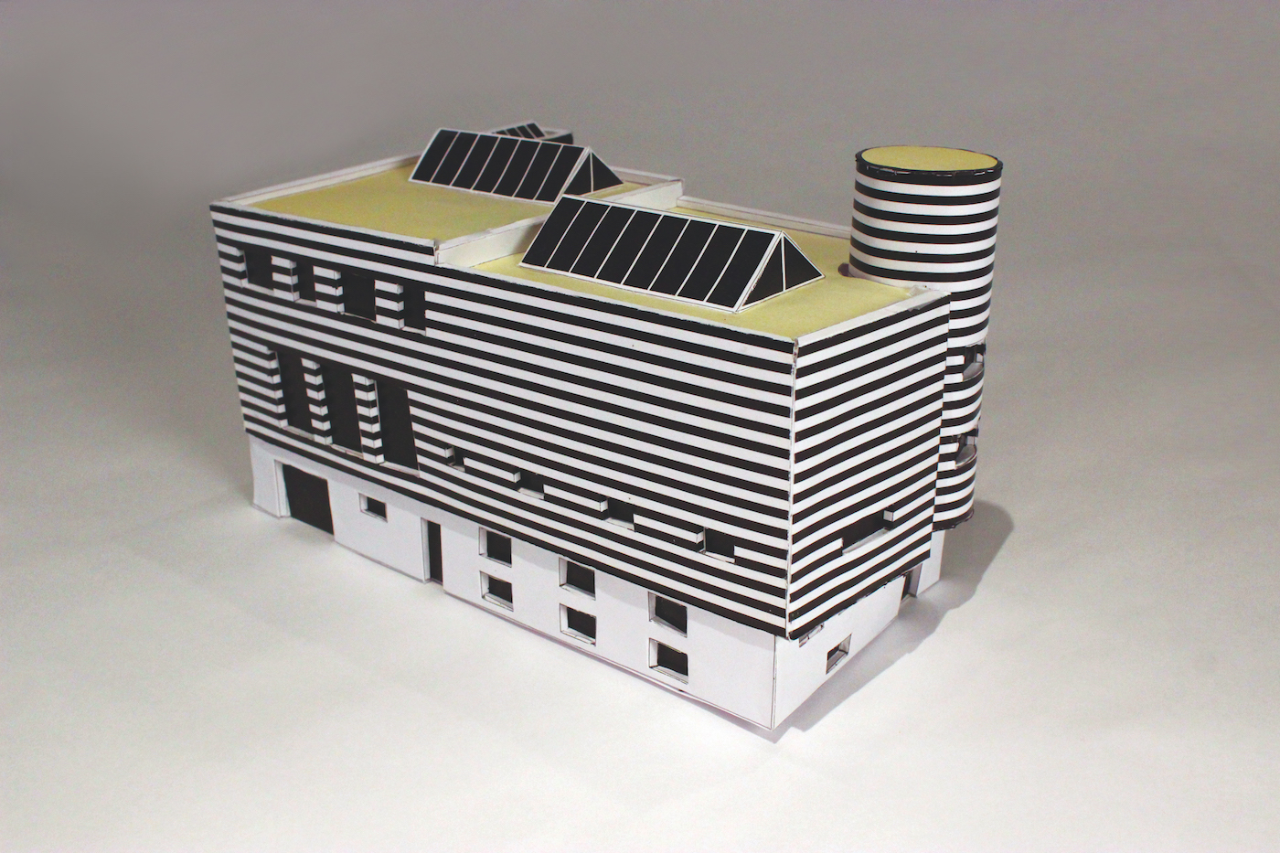 A World Tour Through a Collection of Paper Architectural Models