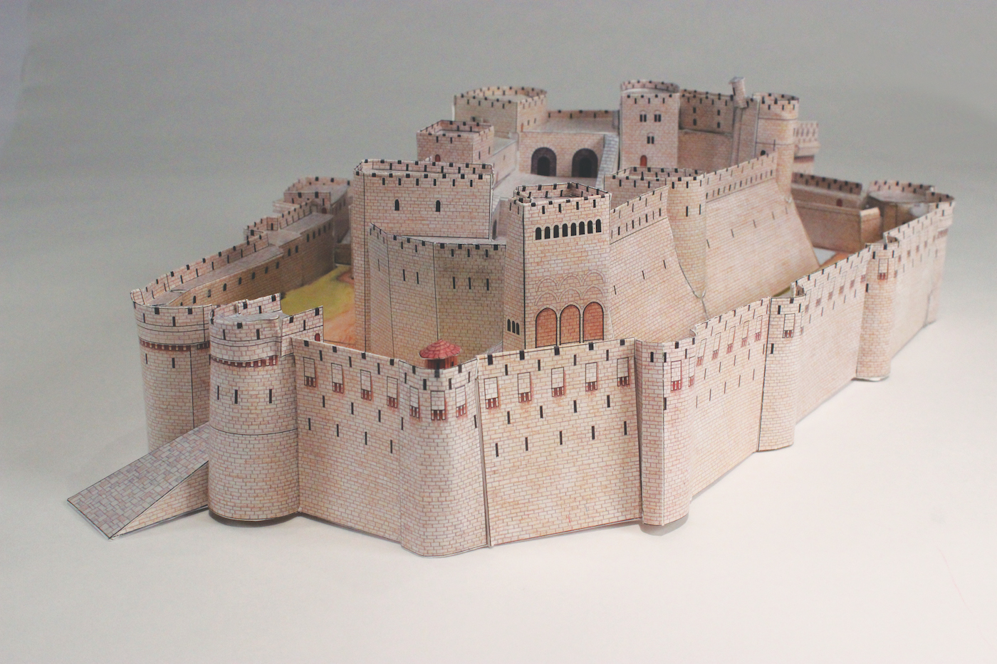 A World Tour Through a Collection of Paper Architectural Models