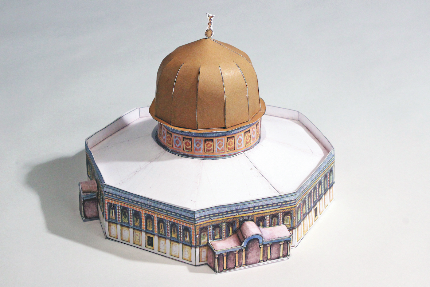 A World Tour Through a Collection of Paper Architectural Models