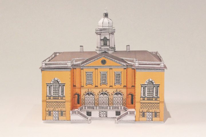 A World Tour Through a Collection of Paper Architectural Models