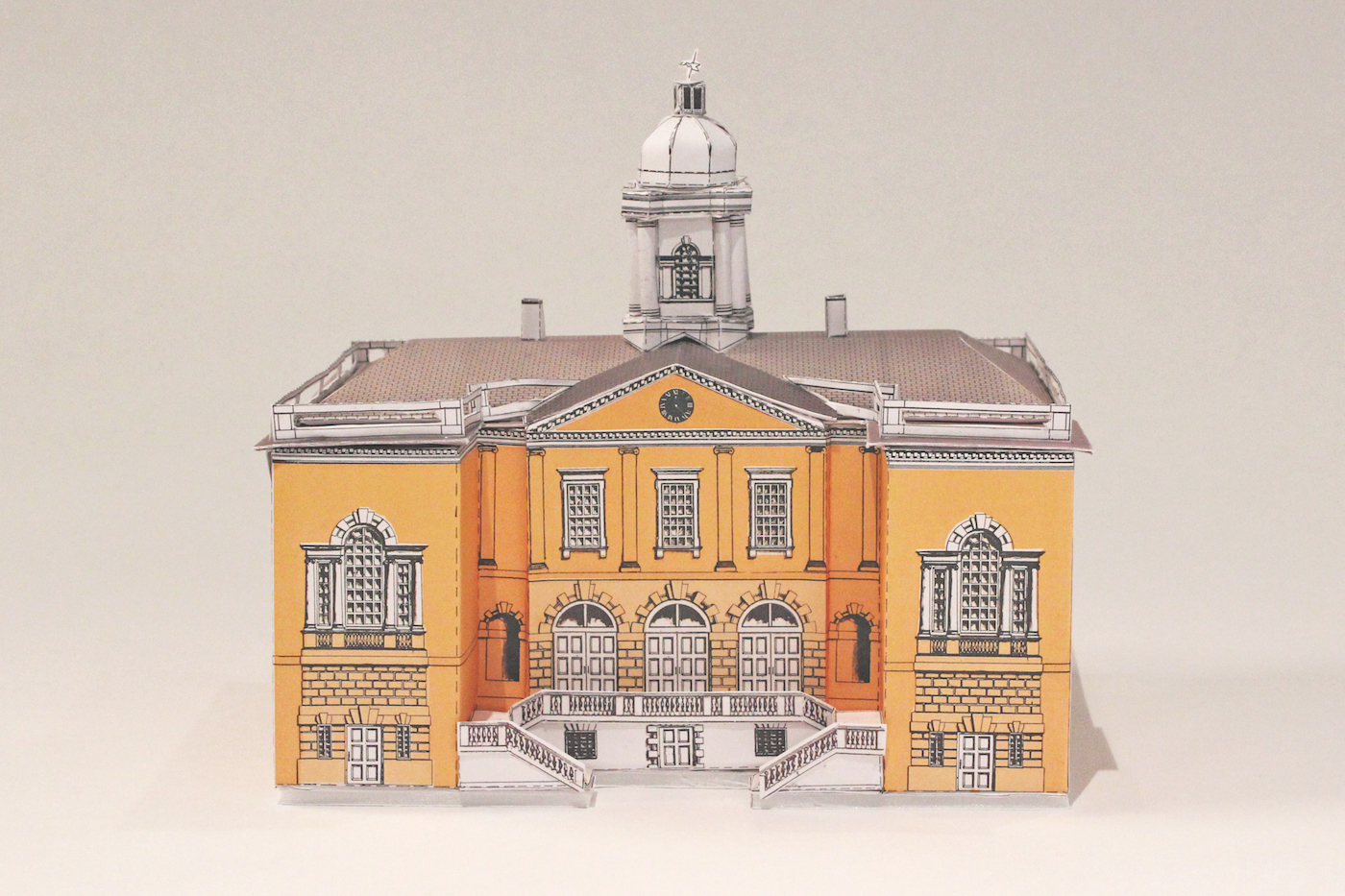 A World Tour Through a Collection of Paper Architectural Models