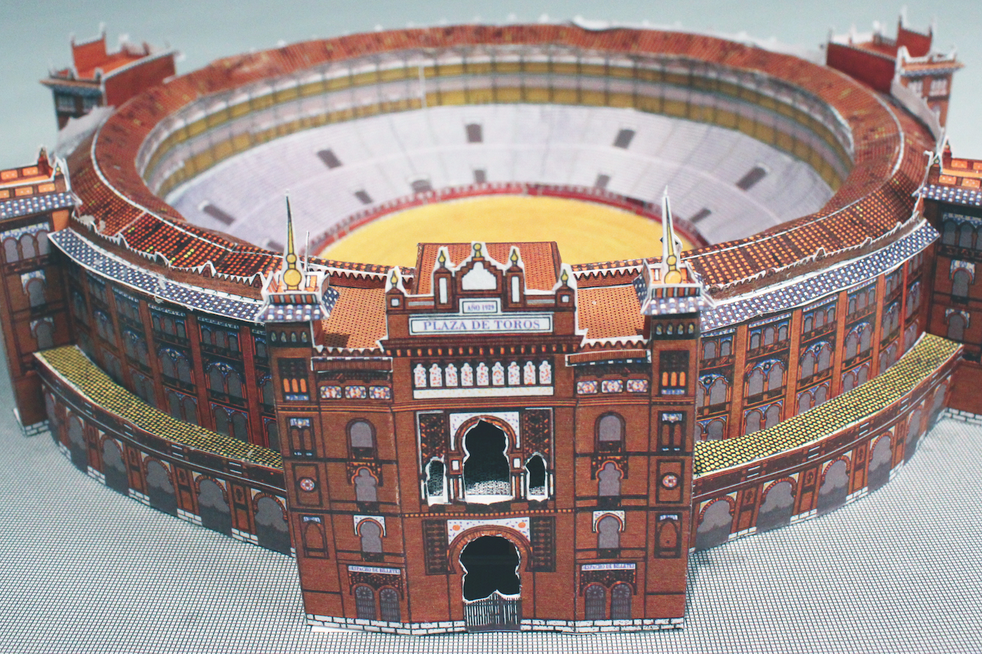 A World Tour Through a Collection of Paper Architectural Models