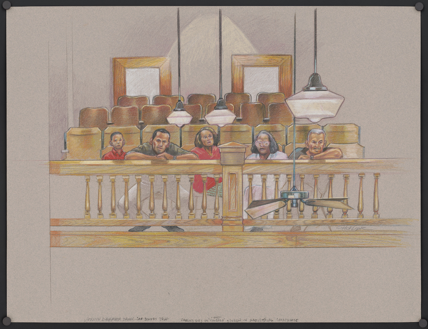Five Decades of Courtroom Artists Capturing What Cameras Can’t