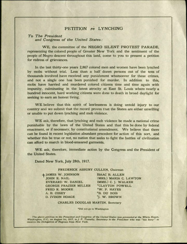 Remembering the NAACP's Silent Protest Parade, a 1917 March Against ...