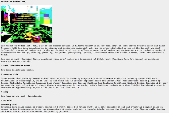 A 1980s-Style Game Takes You Through a Wikipedia Rabbit Hole