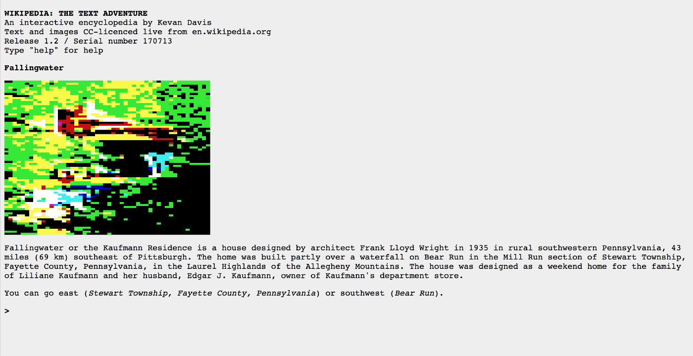 A 1980s-Style Game Takes You Through a Wikipedia Rabbit Hole