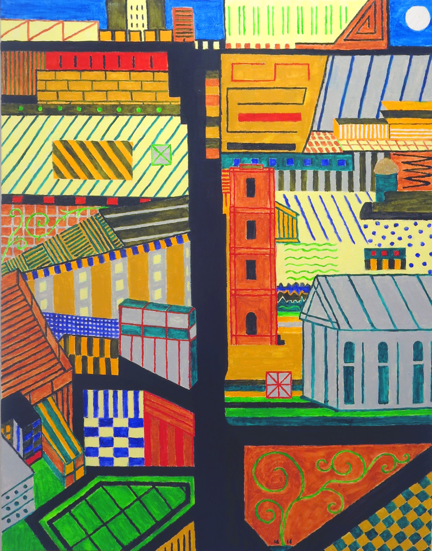 A Doodler Who Taught Himself to Paint