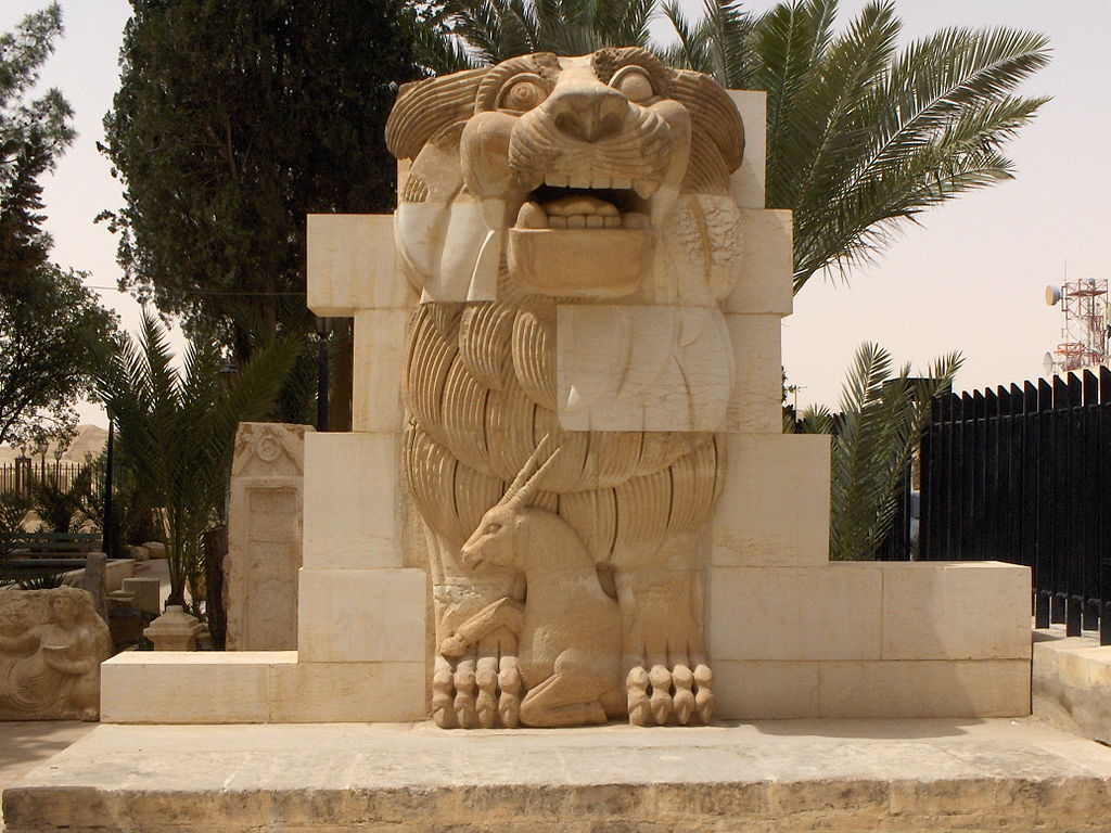 Palmyra's Ancient Lion of Al-lāt, Smashed by ISIS, Is Restored and Back ...