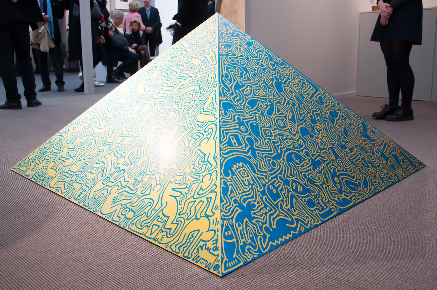 Keith Haring and Ancient Egypt Connect at Frieze Masters