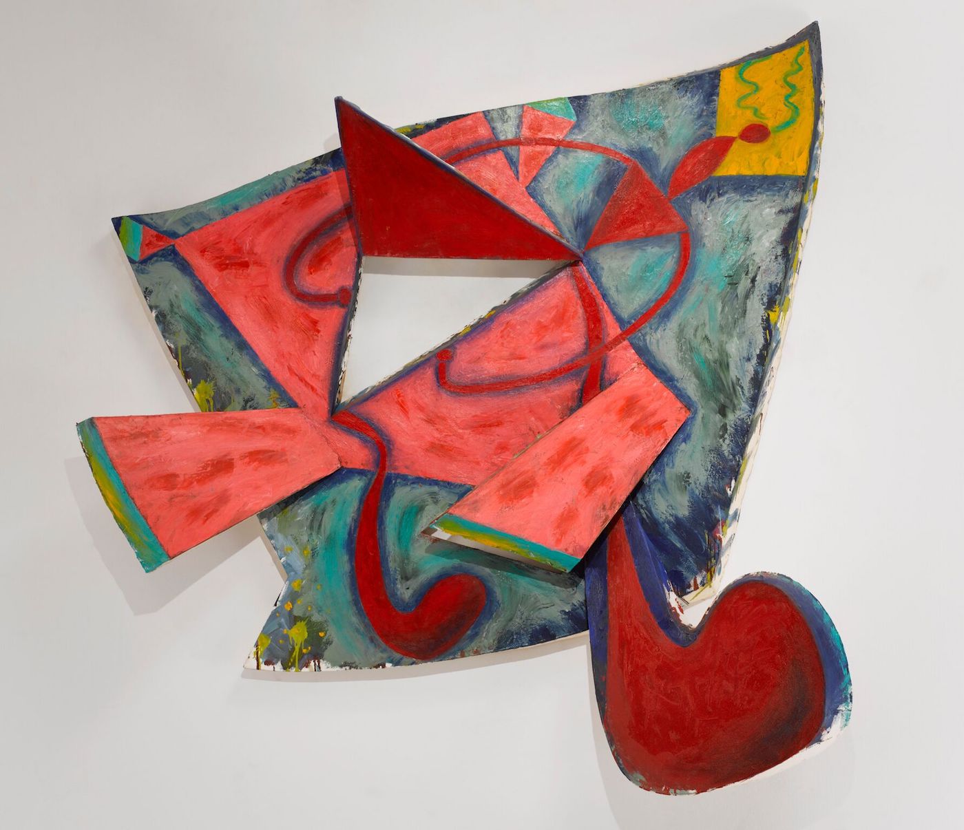 The Gritty Poetry of Elizabeth Murray’s Paintings