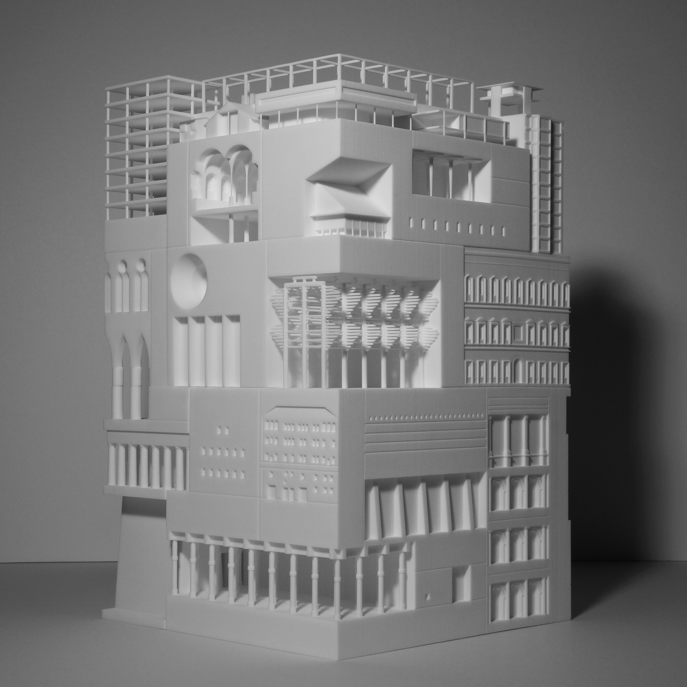 Can You Identify the Famous Buildings In This 3D-Printed Model?
