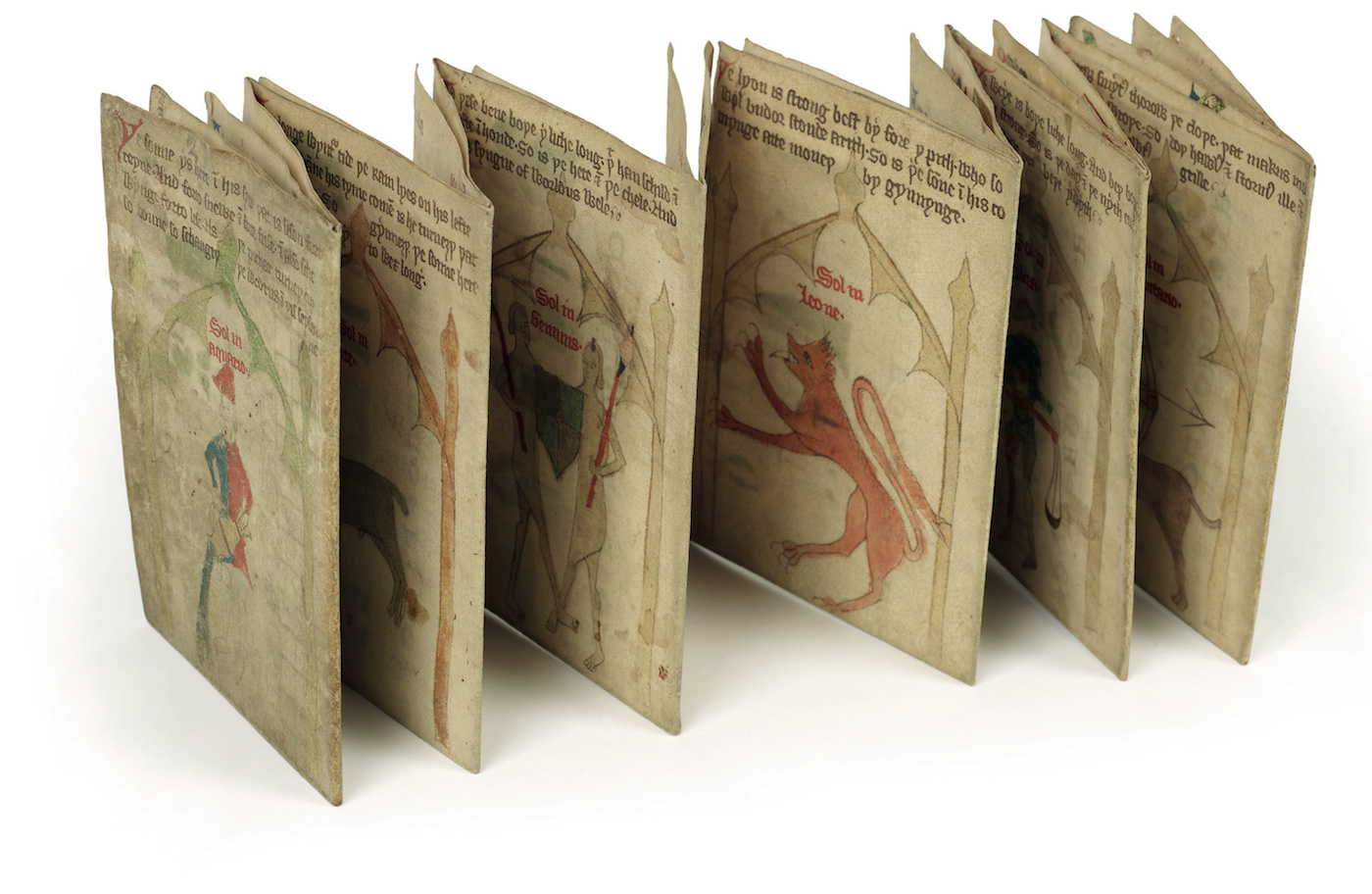 How Medieval Manuscript Makers Experimented with Graphic Design