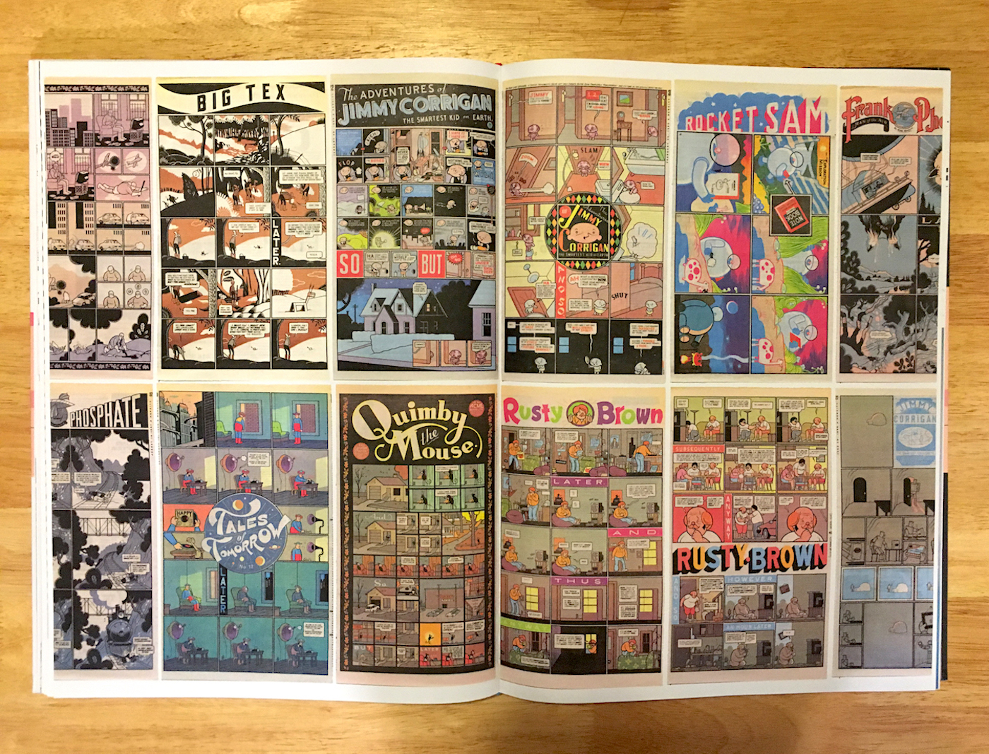 Chris Ware's Annotated Visual History of His Comics Career
