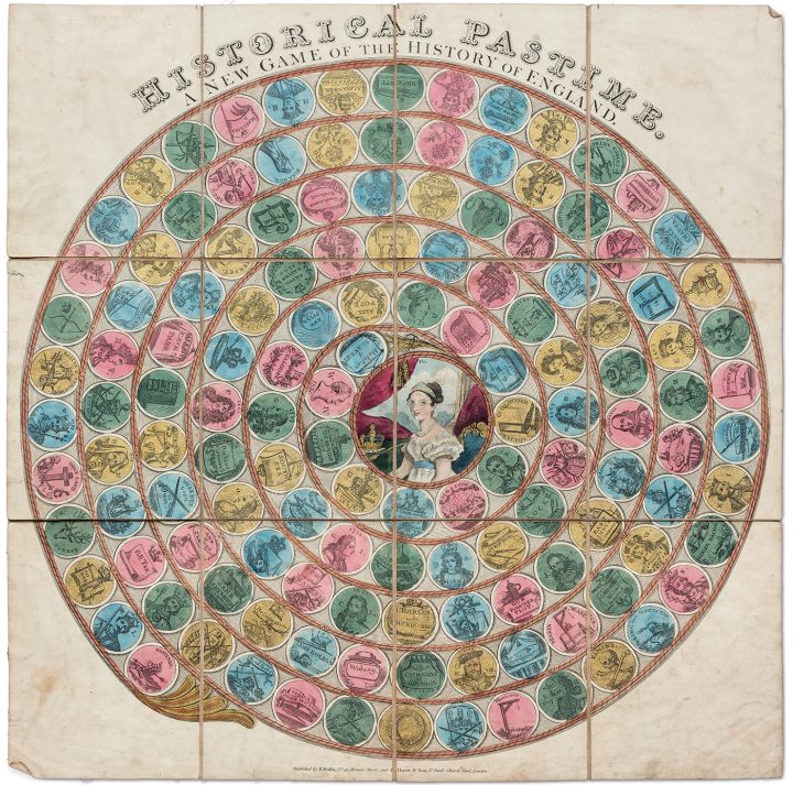 Dazzling and Didactic Board Games from the 19th Century