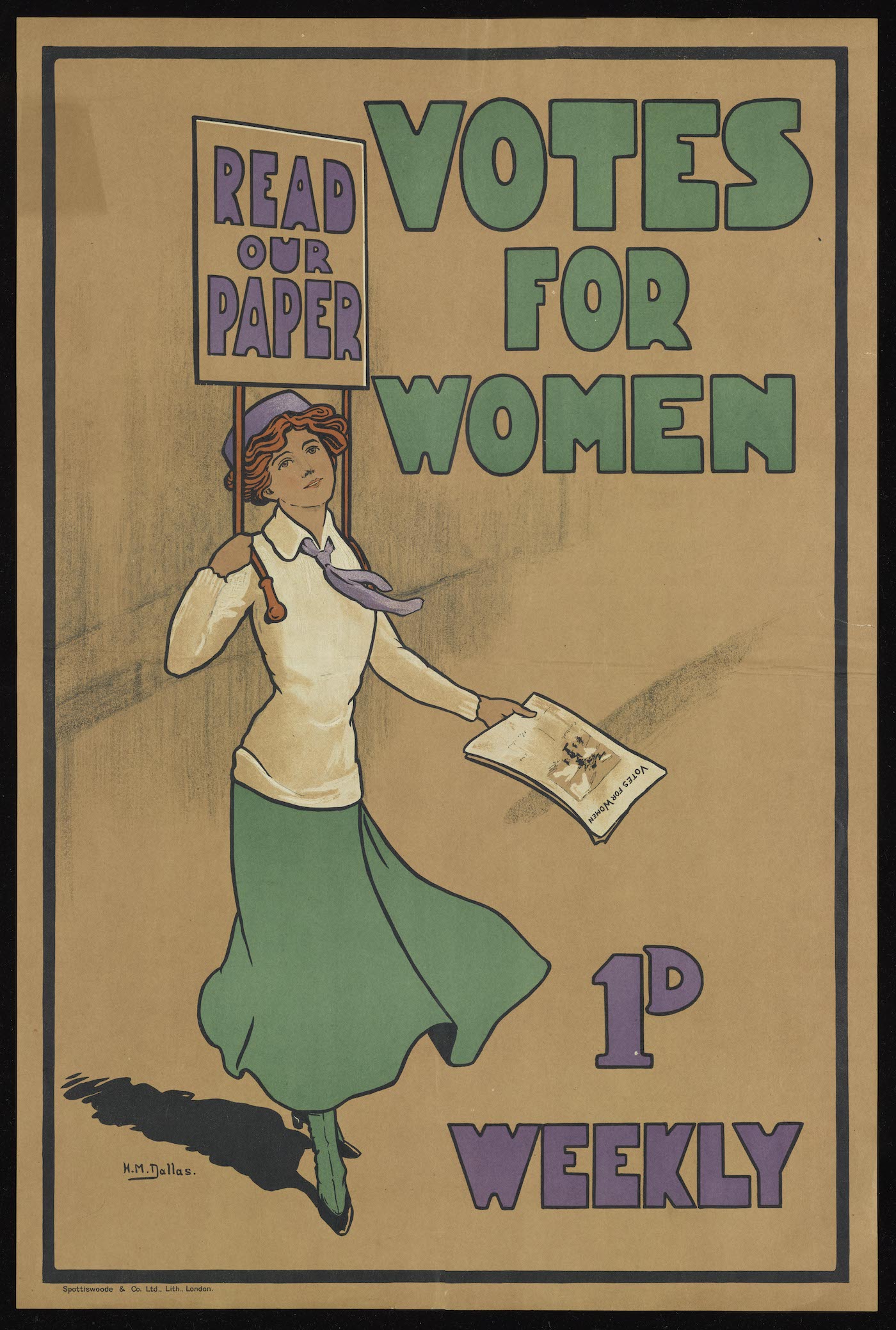Rare Stash of British Suffrage Movement Posters Goes on Display