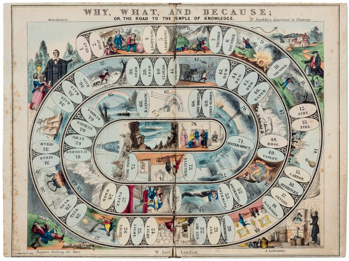 Dazzling and Didactic Board Games from the 19th Century