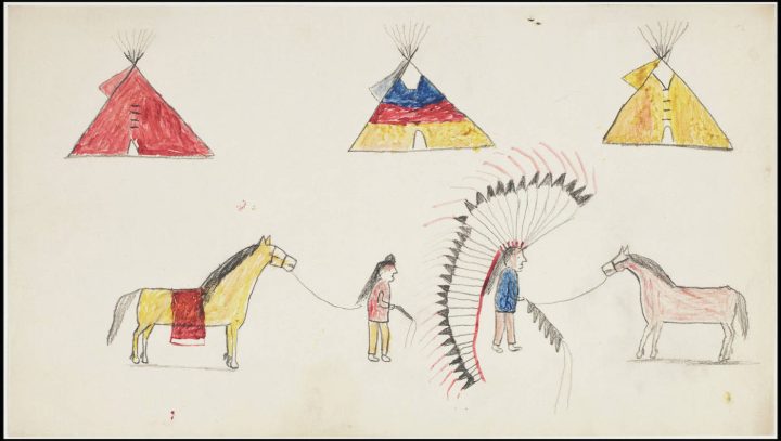 Newly Digitized Collection of Early 20th-Century Lakota Drawings Tells ...