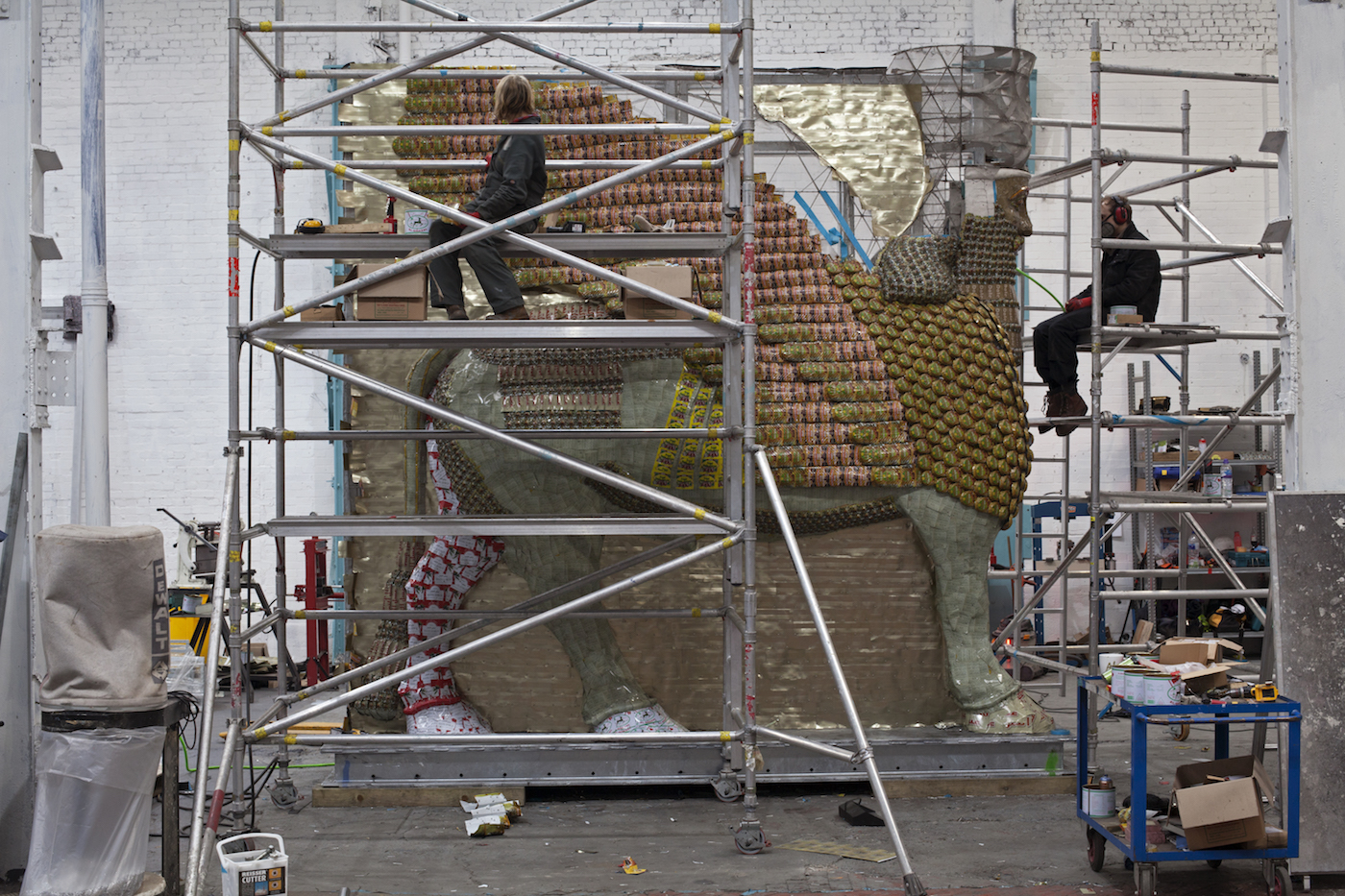 Michael Rakowitz Recreates a Sculpture Destroyed by ISIS for London’s ...