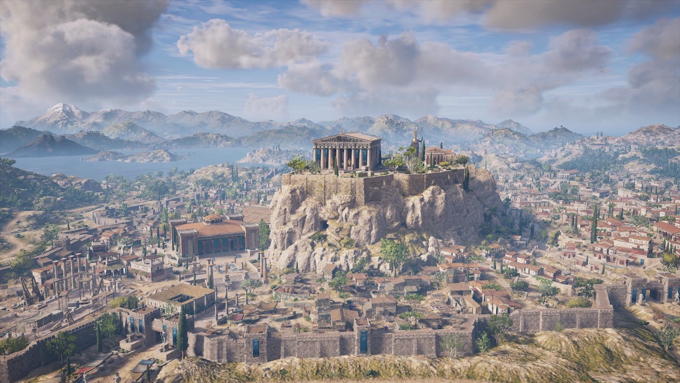 A Video Game Shows the True Colors of Ancient Greece