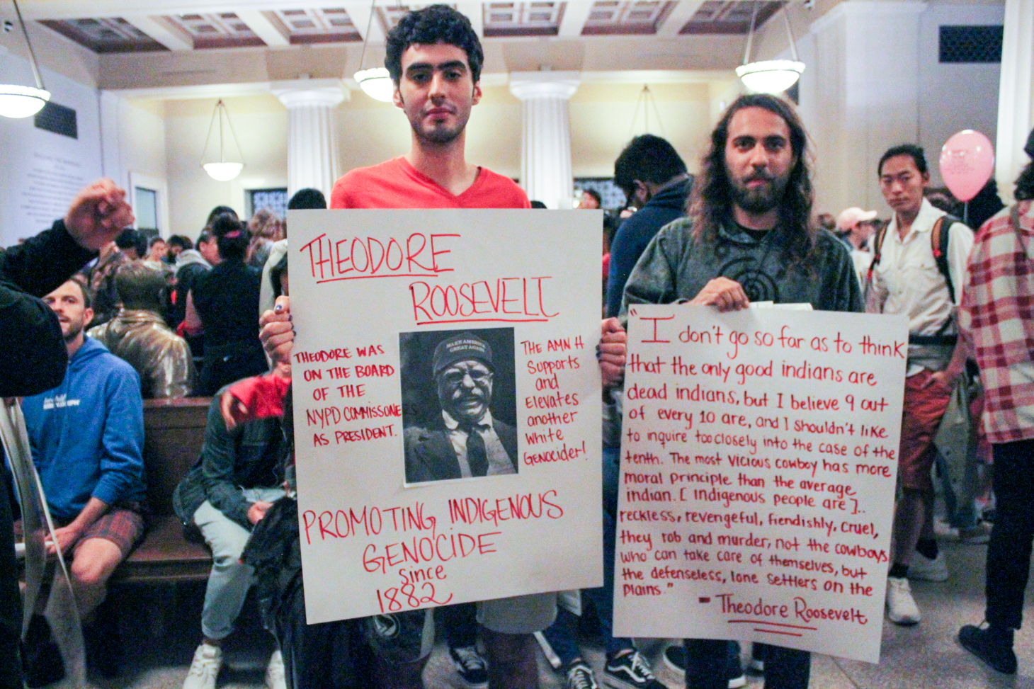 Around 1,000 People Attend Anti-Columbus Day Tour at American Museum of ...