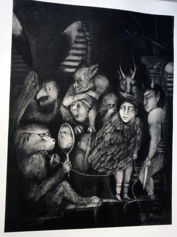 Dark Humor Abounds at the Fine Art Print Fair