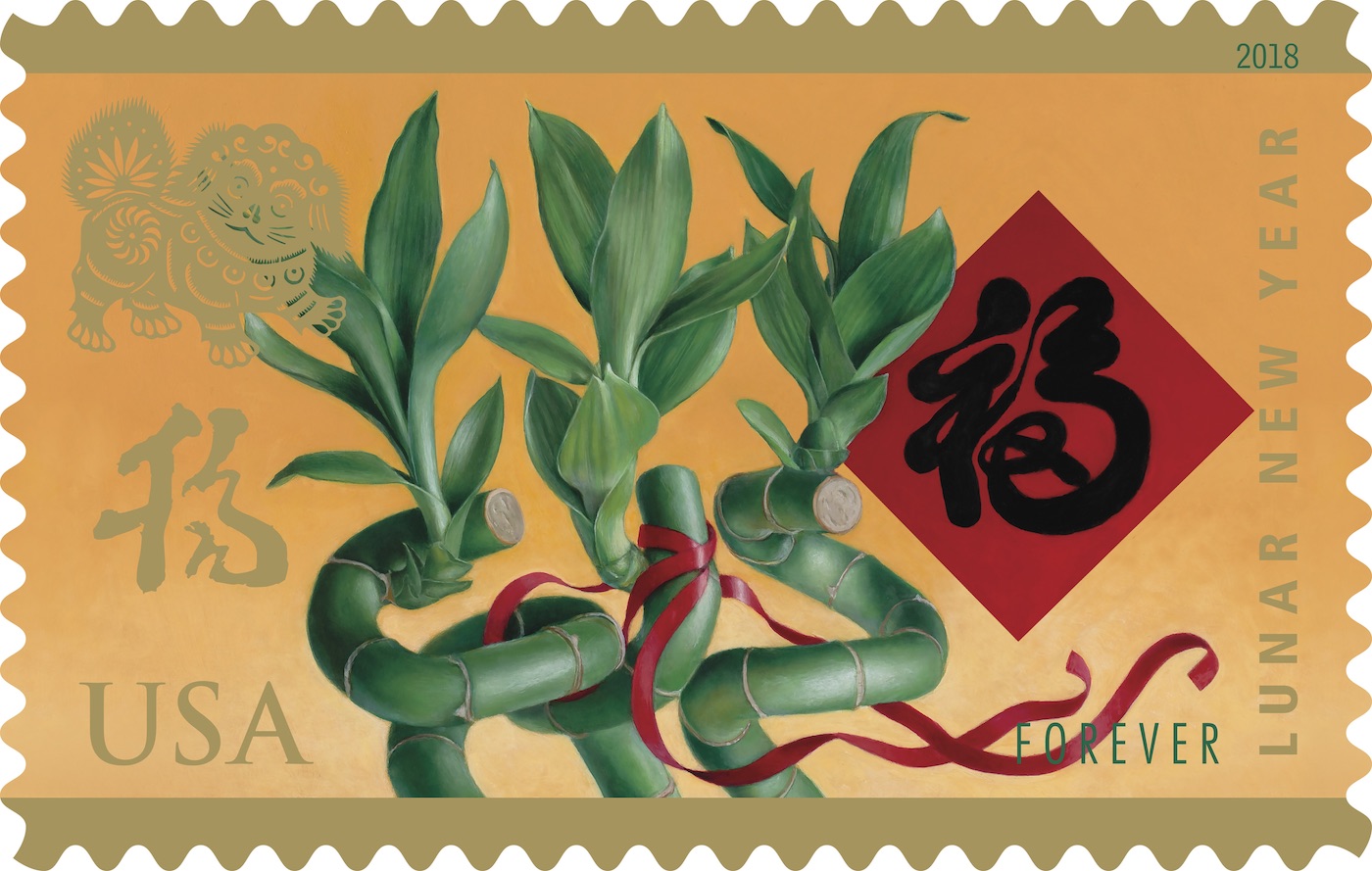 12 Years of Vibrant Lunar New Year Stamps from the US Postal Service