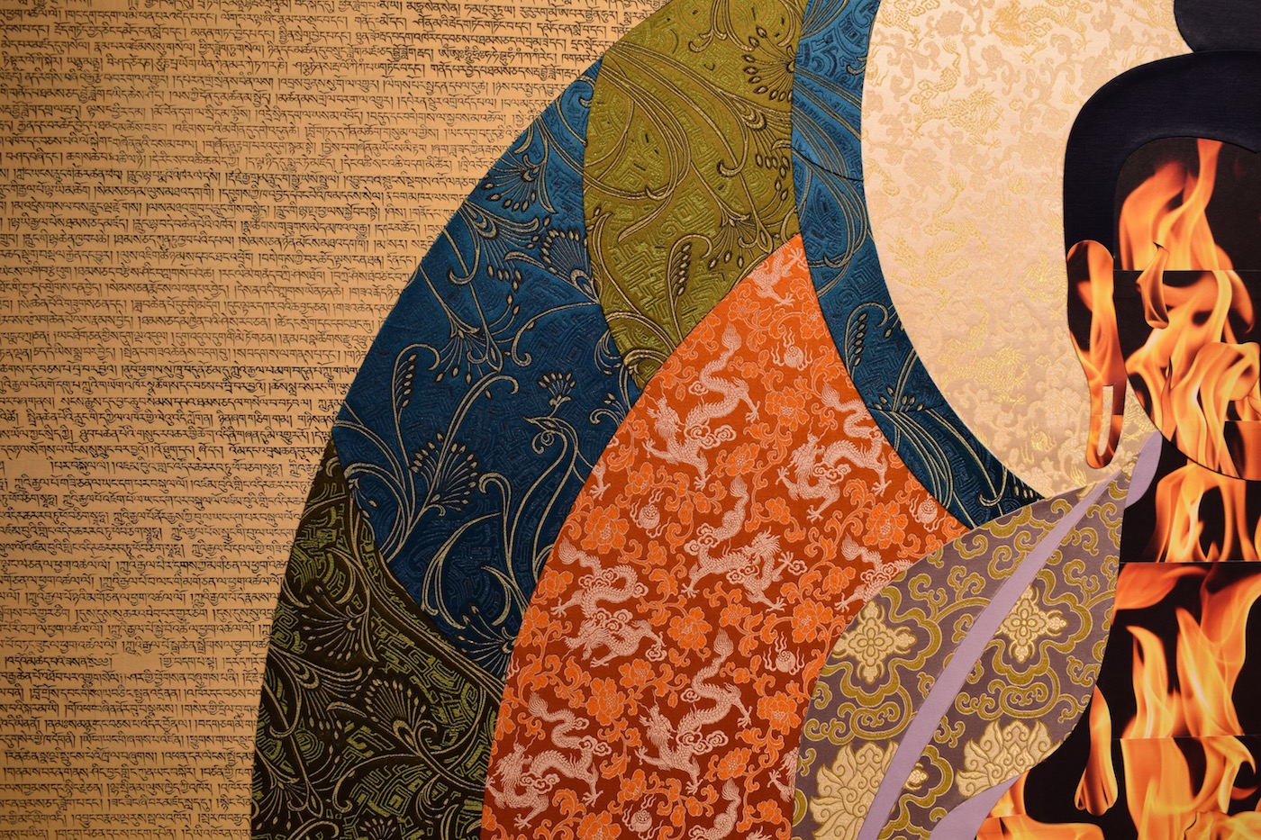 An Artist Uses Buddhist Iconography to Engage in a Political Debate ...