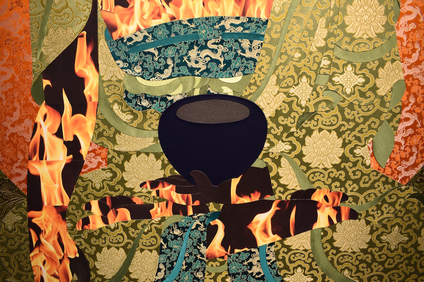 An Artist Uses Buddhist Iconography to Engage in a Political Debate ...