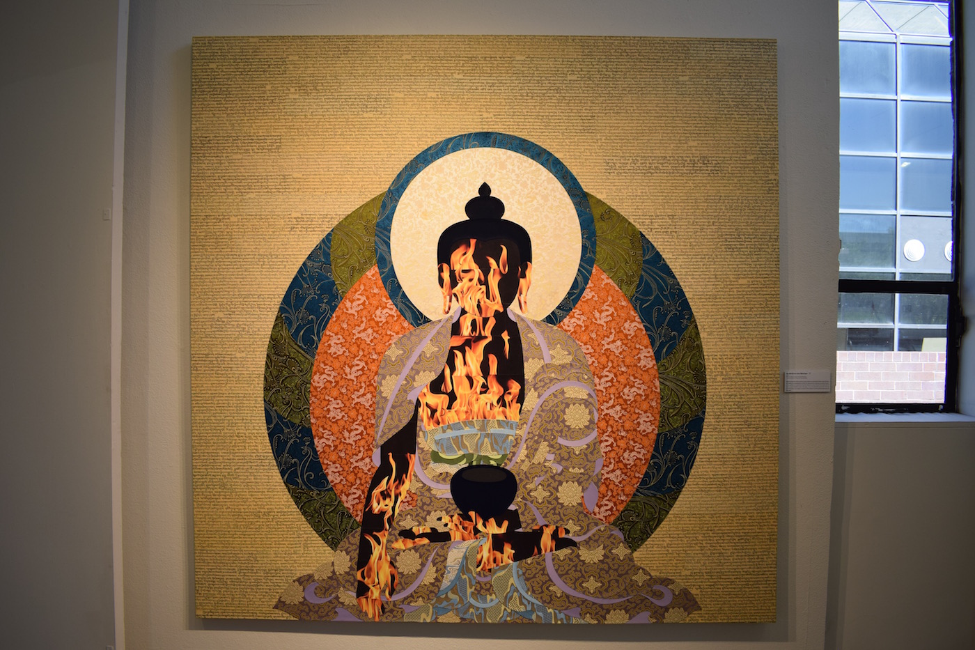 An Artist Uses Buddhist Iconography to Engage in a Political Debate ...