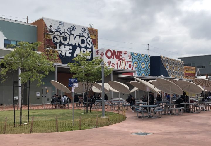 JR, Shepard Fairey, and Other Muralists Collaborate with LA High Schoolers