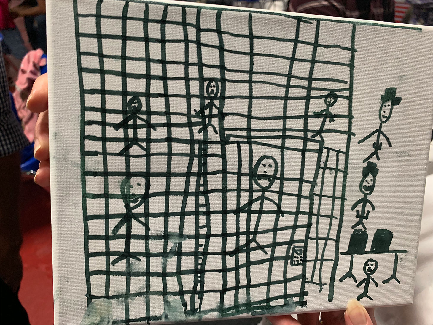 Children's Drawings from US/Mexico Border Reveal a World of Cages