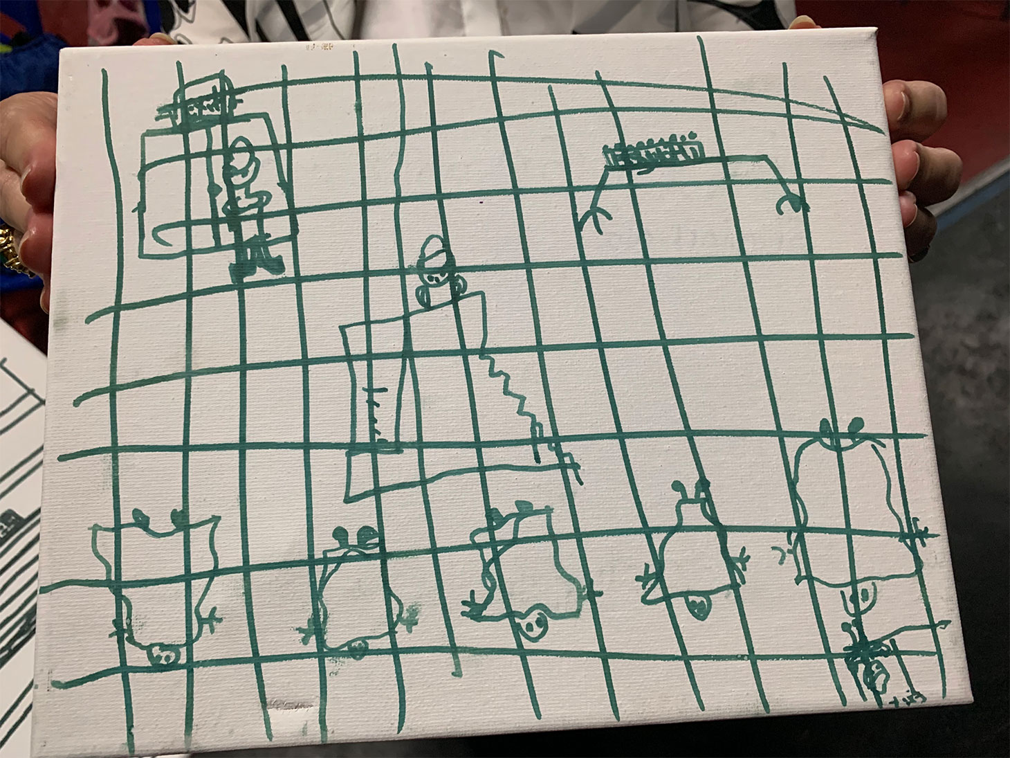 Children's Drawings from US/Mexico Border Reveal a World of Cages