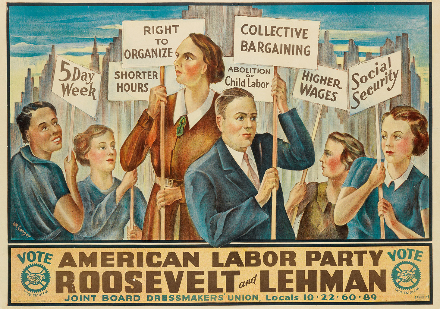Vintage Labor Posters and More Just Sold for Over $500,000