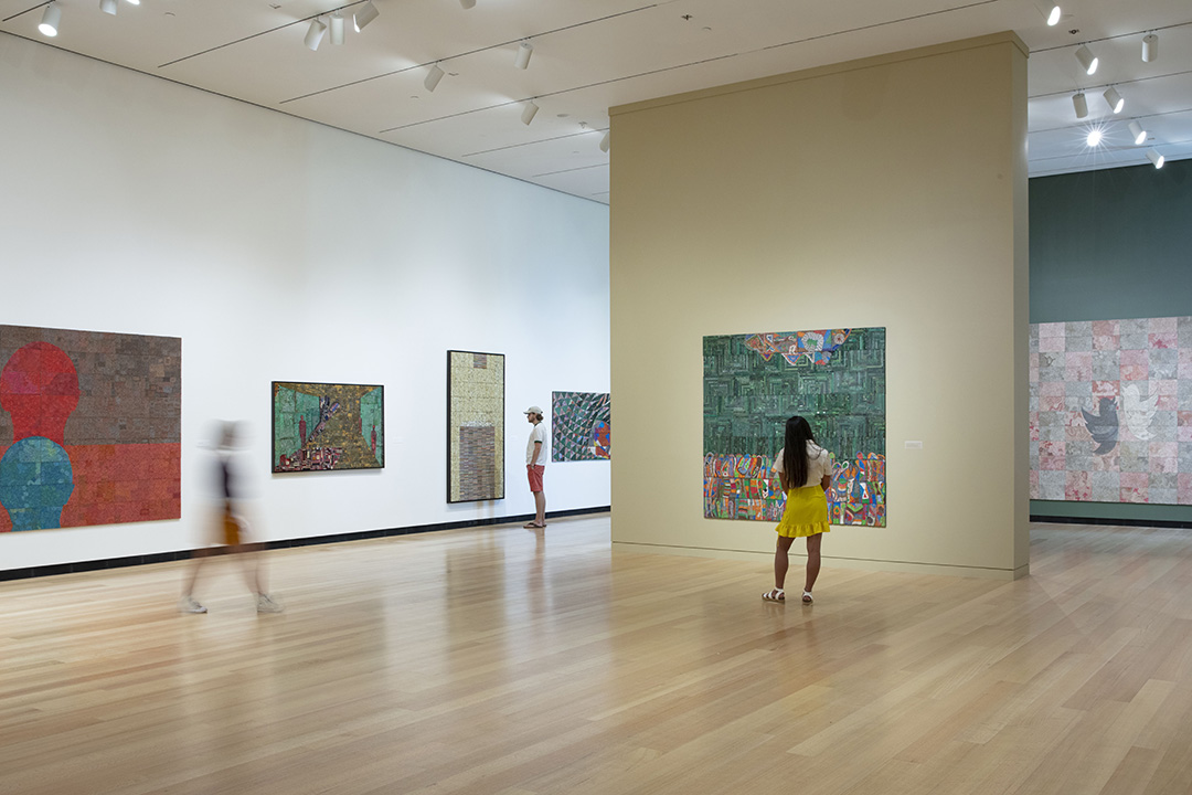 Elias Sime: Tightrope Now on View at the Wellin Museum of Art