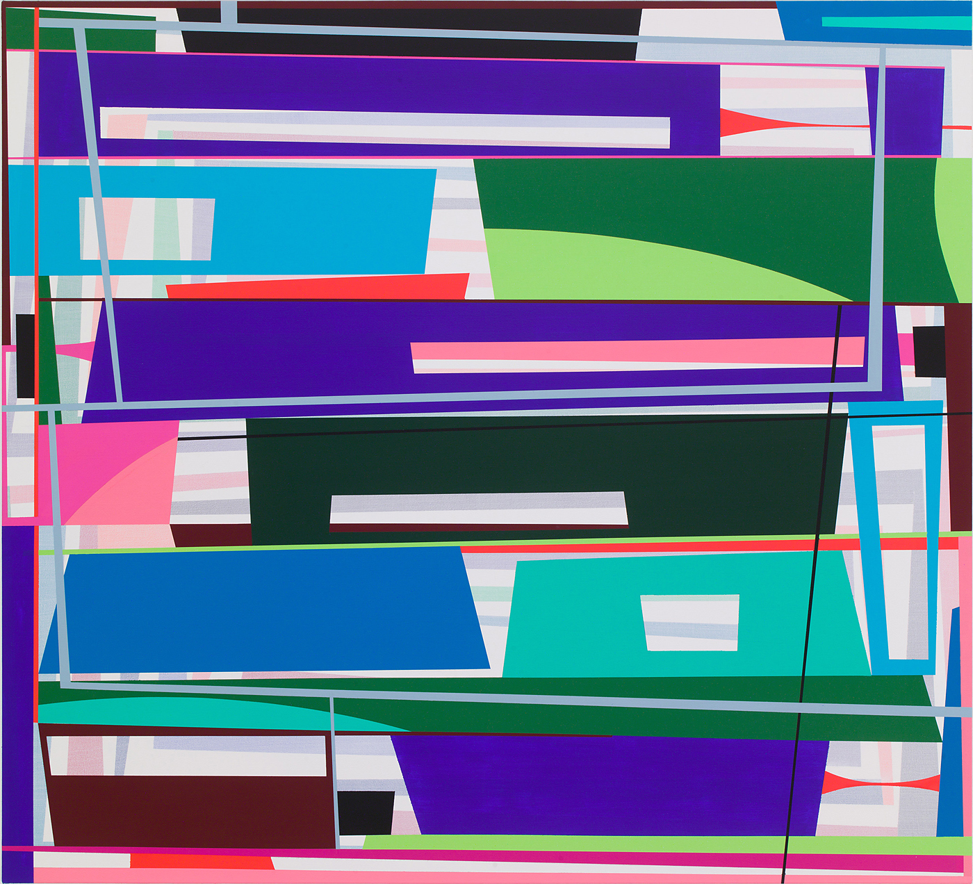 A Painter's Dissonant Geometry