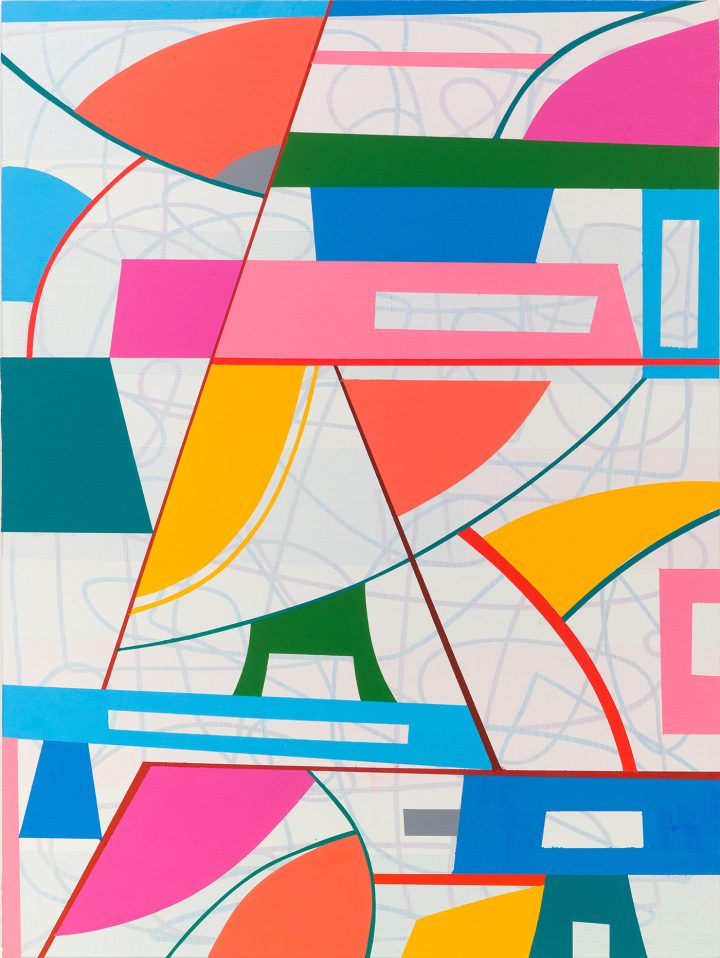 A Painter's Dissonant Geometry