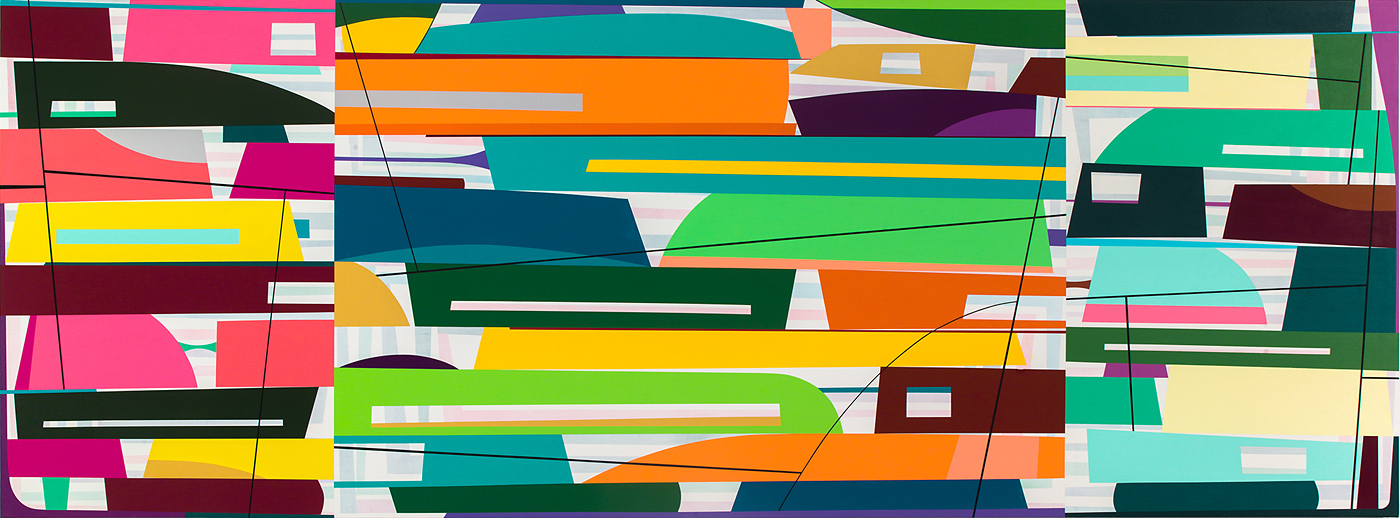 A Painter's Dissonant Geometry