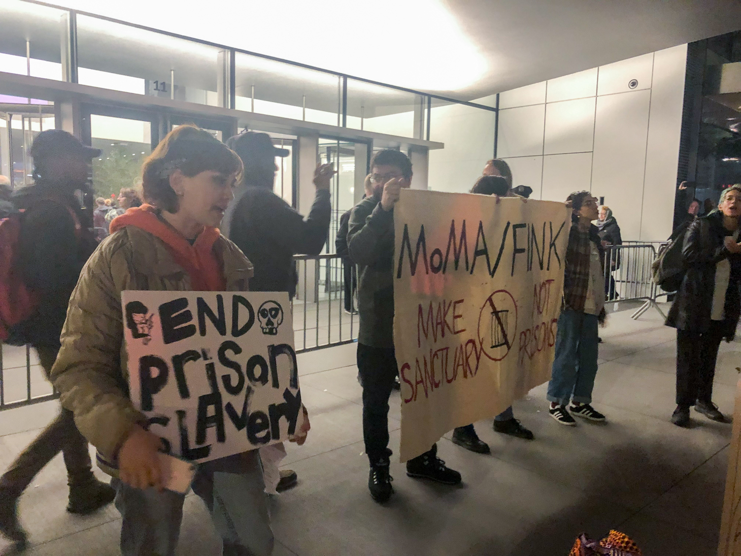 Activists Crash Private Party at the Museum of Modern Art to Demand ...