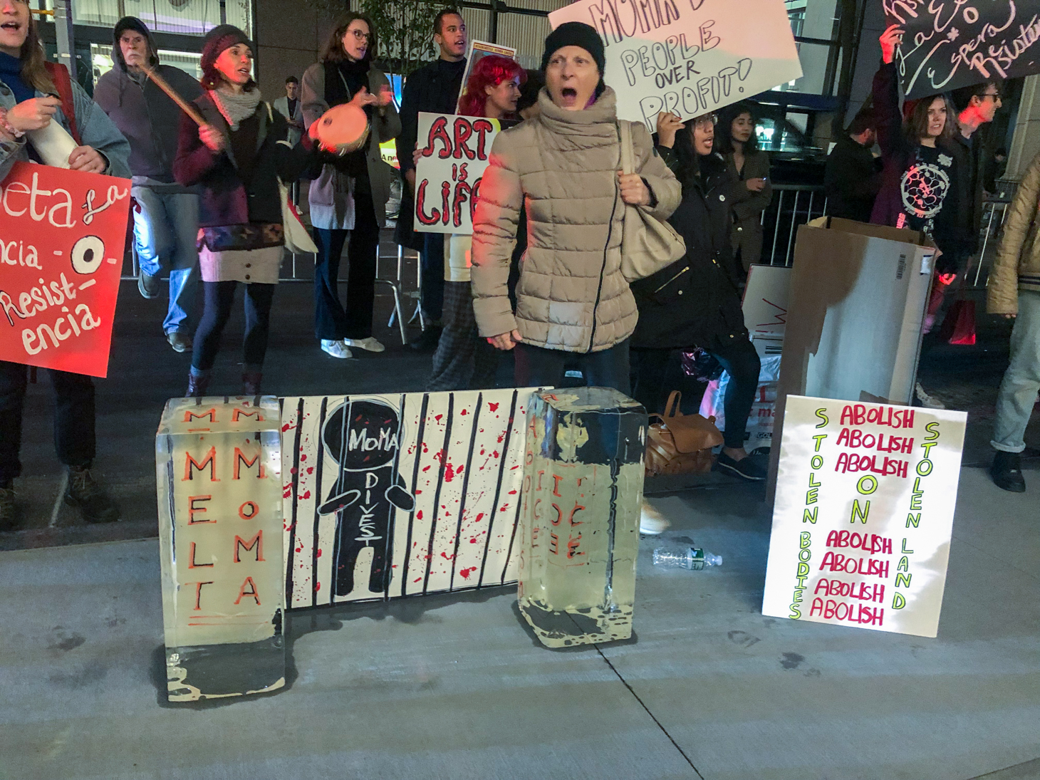 Activists Crash Private Party at the Museum of Modern Art to Demand ...