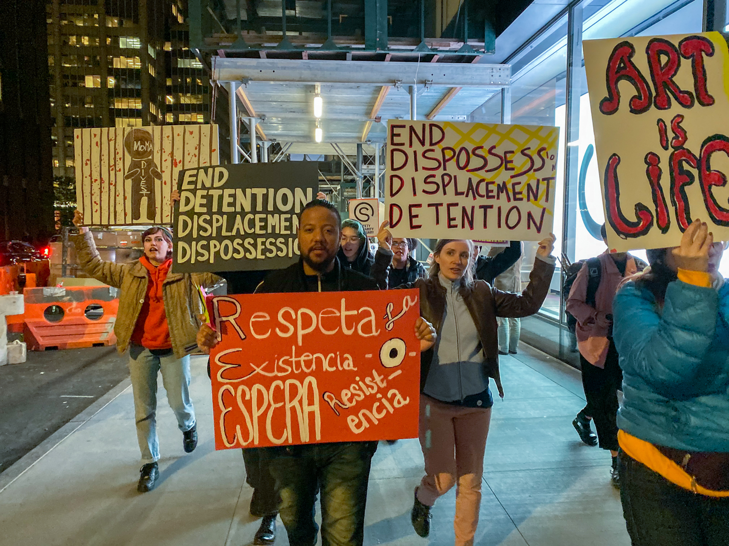 Activists Crash Private Party at the Museum of Modern Art to Demand ...