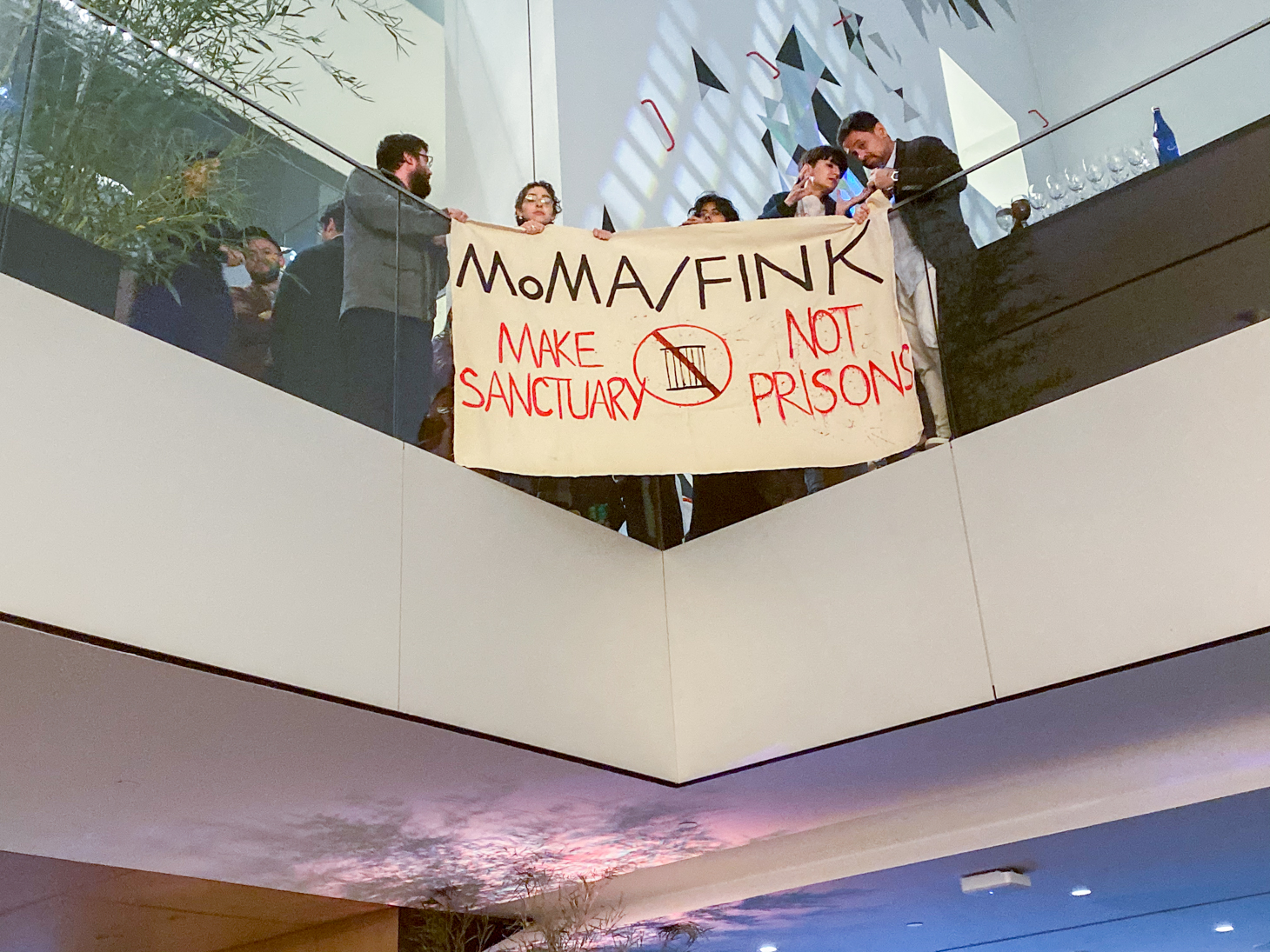 Activists Crash Private Party at the Museum of Modern Art to Demand ...