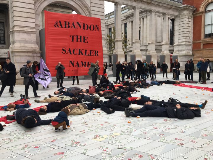 Week in Review: PAIN Sackler Protests in London, An Exhibition of ...