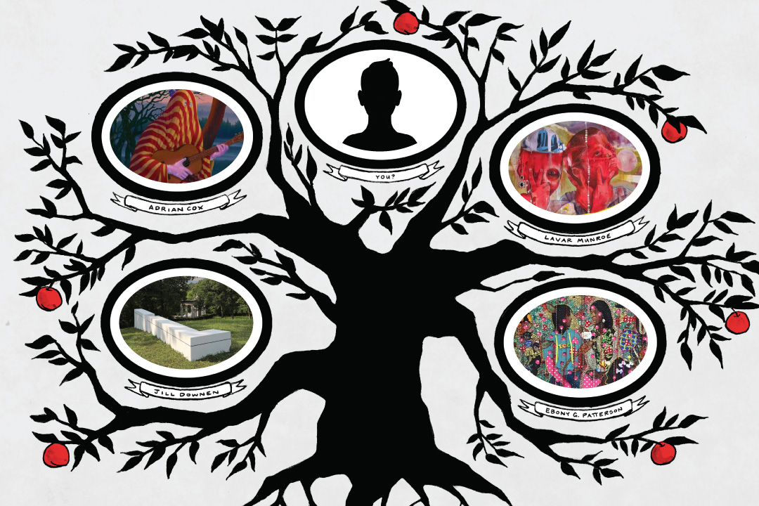 Ebony G. Patterson, Jill Downen, Lavar Munroe, and Adrian Cox Earned ...